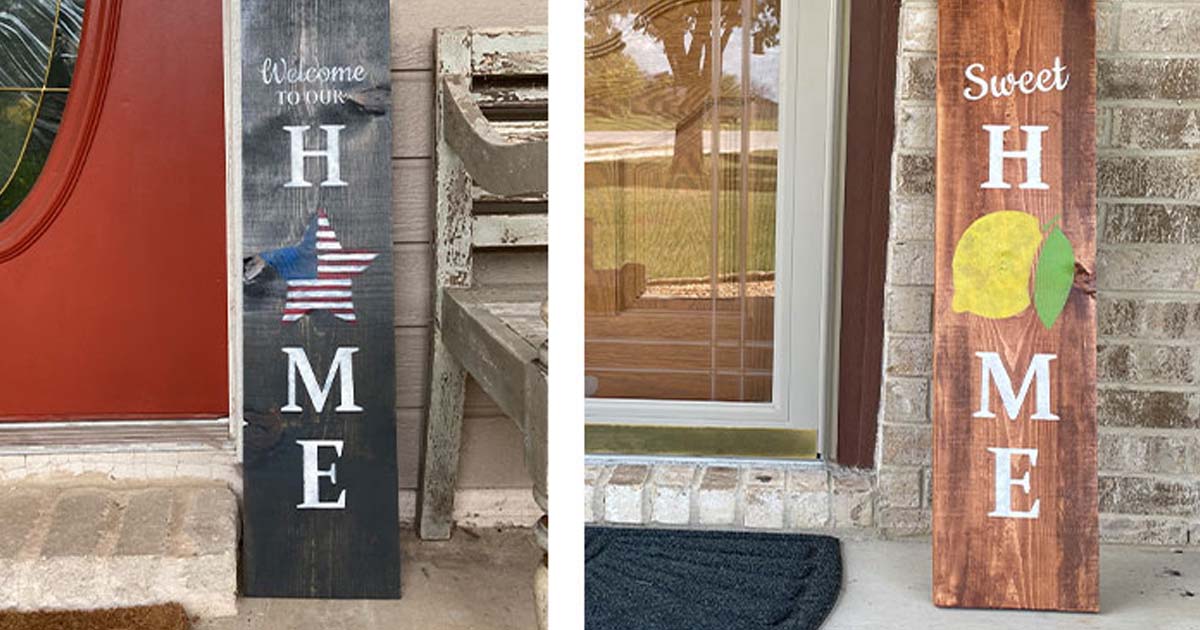 Outdoor Wooden Signs | McCoy's