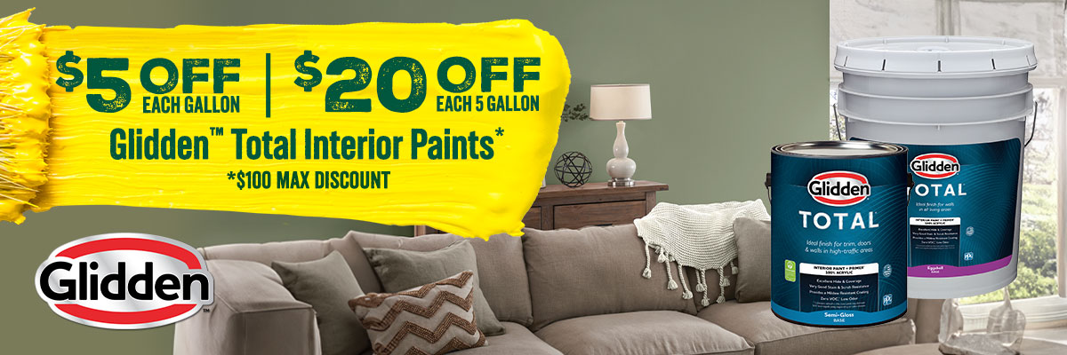 Glidden Paint at McCoy's Building Supply
