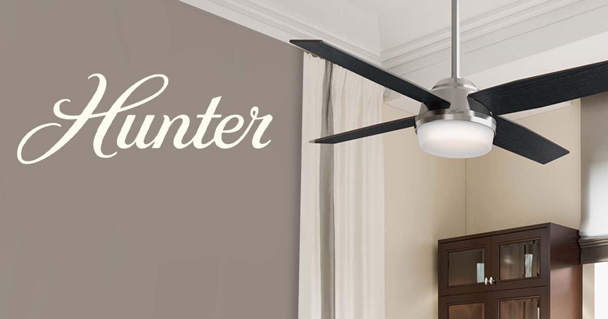 Hunter Fans at McCoy's Building Supply