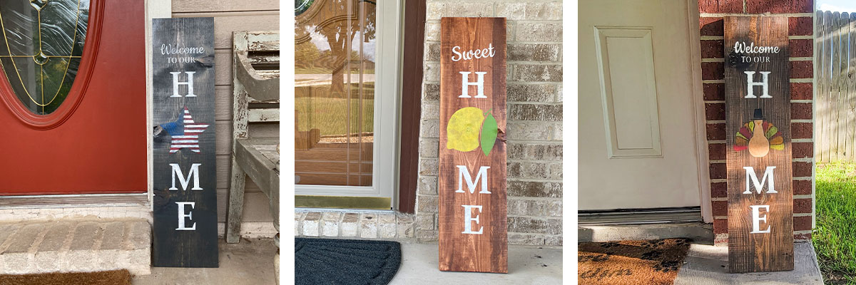 Outdoor Wooden Signs | McCoy's