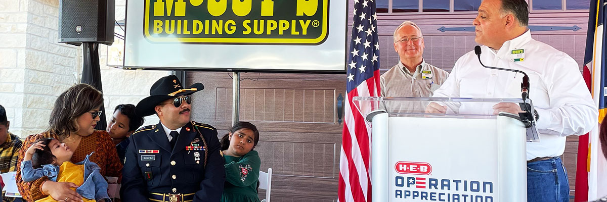 Operation FINALLY HOME | McCoy's Building Supply